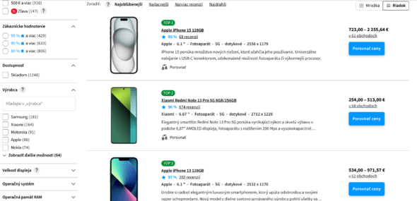 Heureka SK - internetový obchod, porovnanie cien, recenzie - Vpeniaze.sk